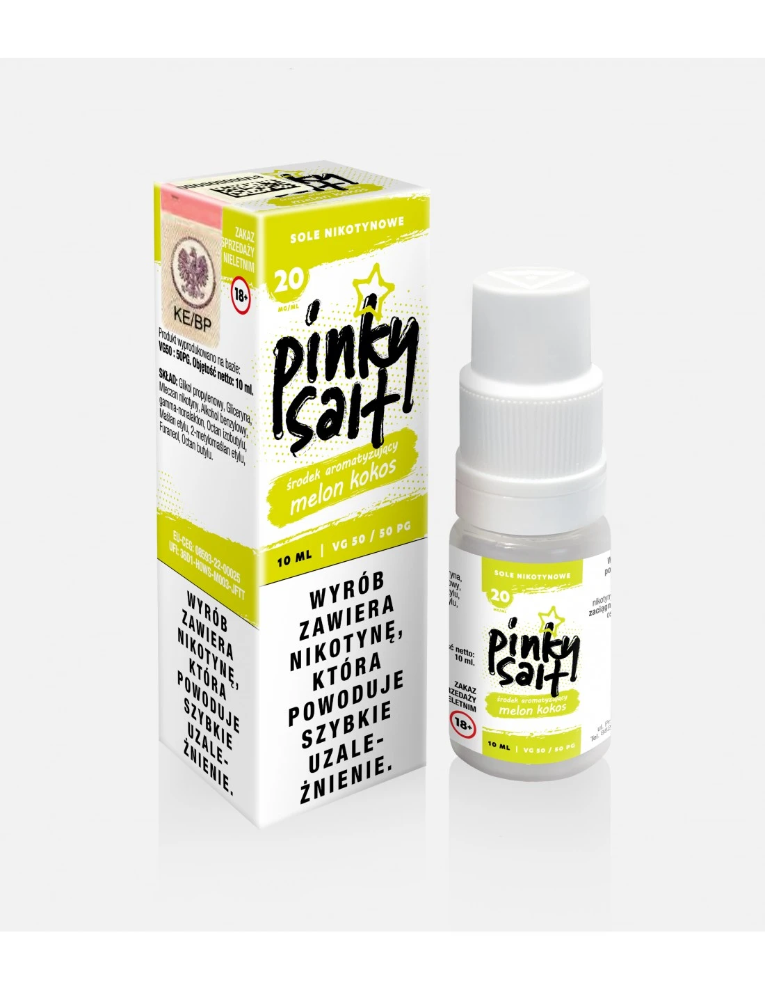 Pinky Salt Melon Kokos 20 mg 10 ml
