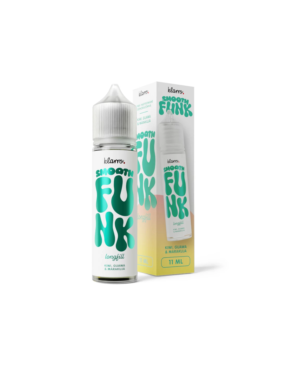 Klarro Longfill Smooth Funk Kiwi Guawa Marakuja 11 ml