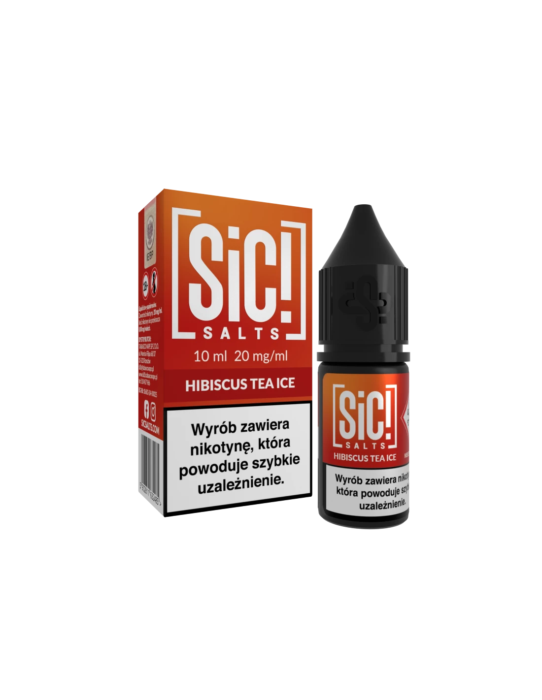 Sic! Salt Thea Hibiscus Tea Ice 20 mg 10 ml
