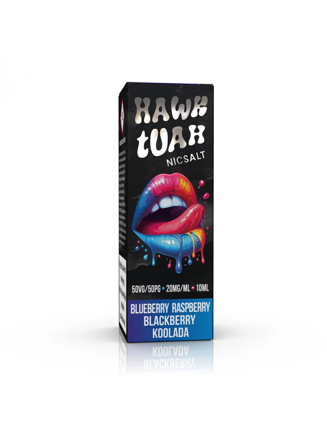 Hawk Tuah Salt Blueberry Raspberry Blackberry Koolada 20 mg 10 ml